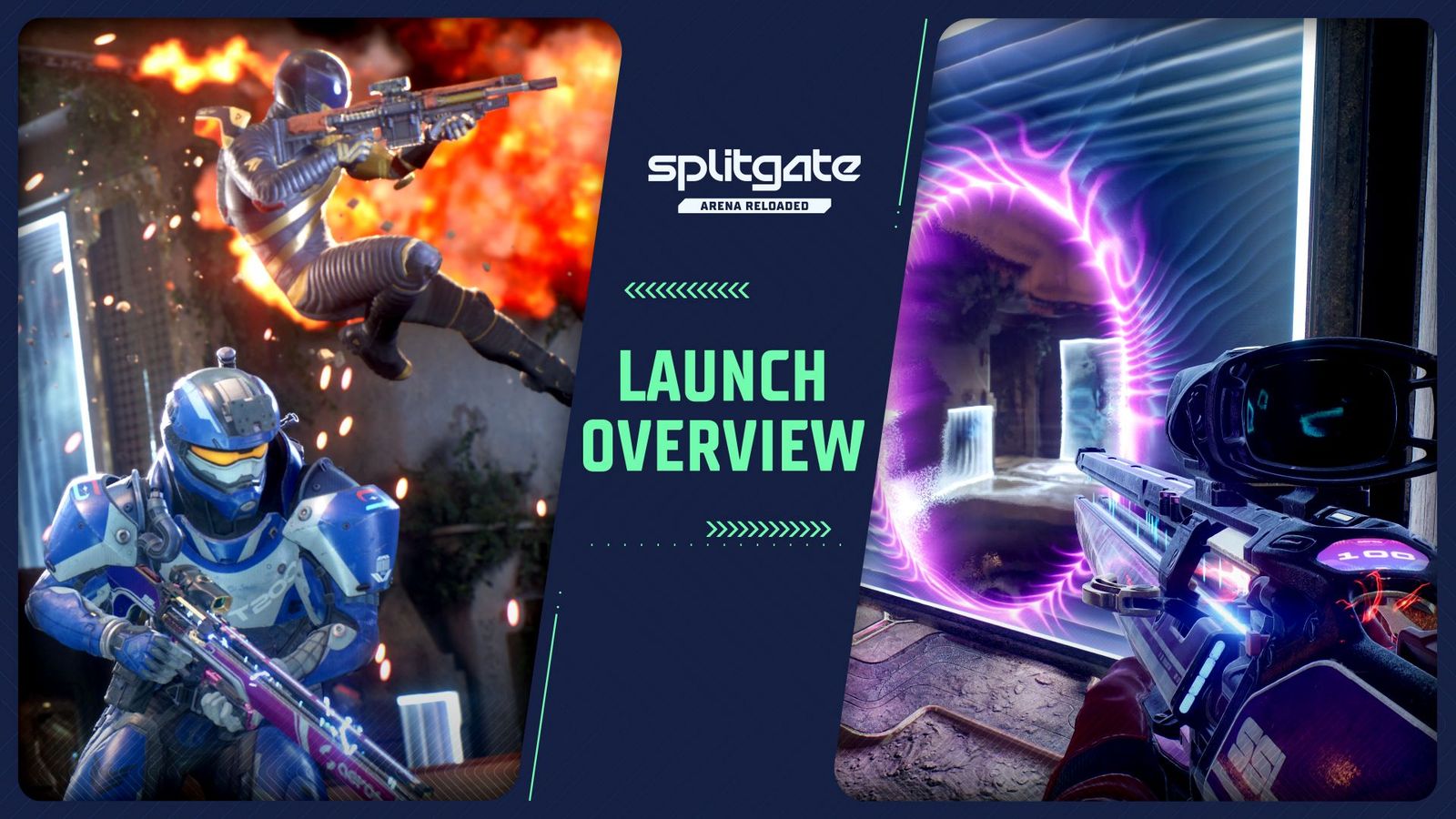 SPLITGATE: Arena Reloaded - Launch Overview | SPLITGATE: Arena Reloaded | Free-to-Play First ...